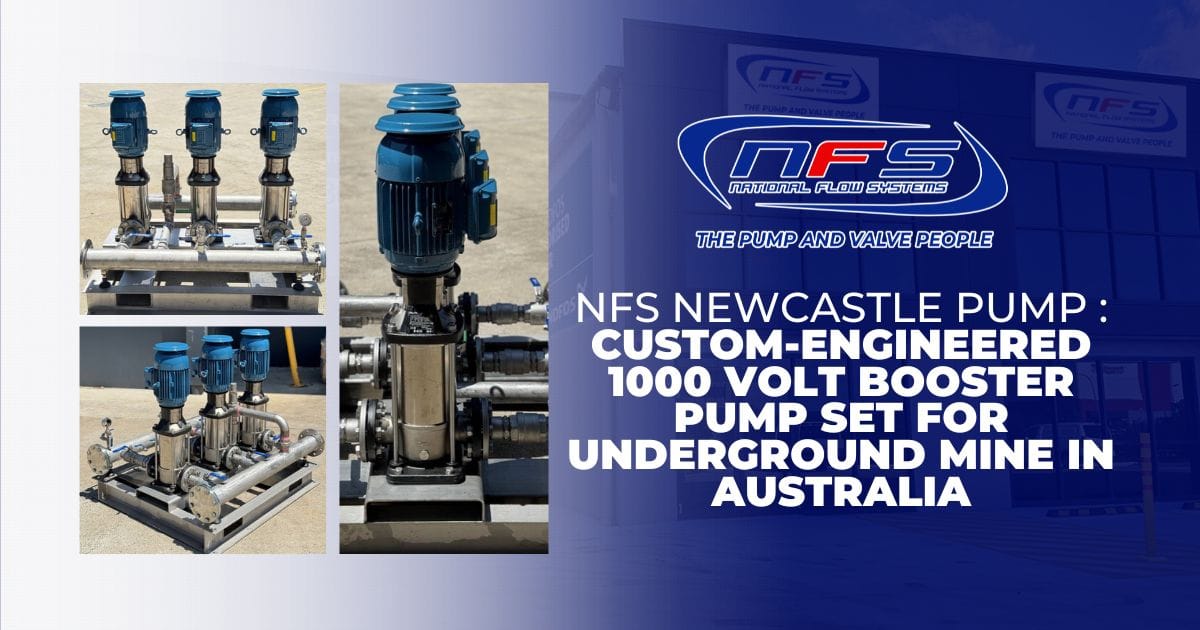 NFS Newcastle Pump : Custom-Engineered 1000 Volt Booster Pump Set for ...