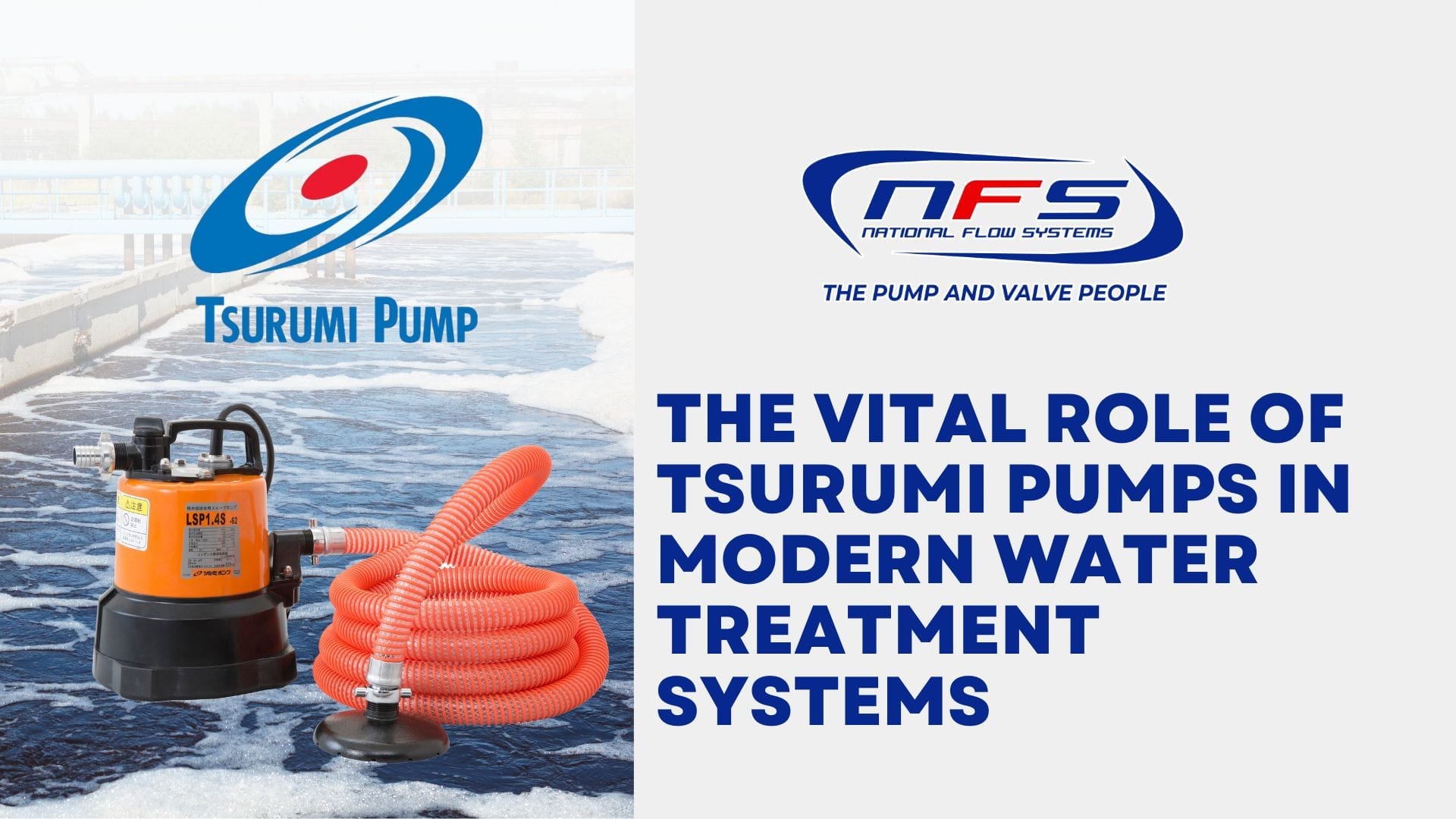 Tsurumi Pumps Newcastle | Water Treatment Systems | NFS